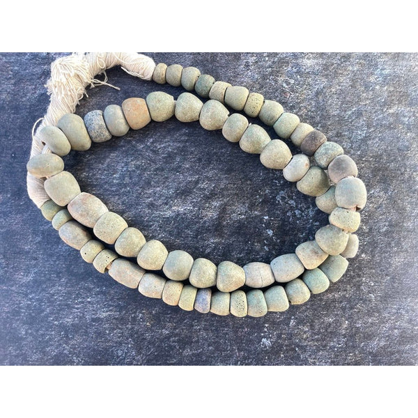 Large Ancient Egyptian Faience Beads From Egypt Rita Okrent Collecti