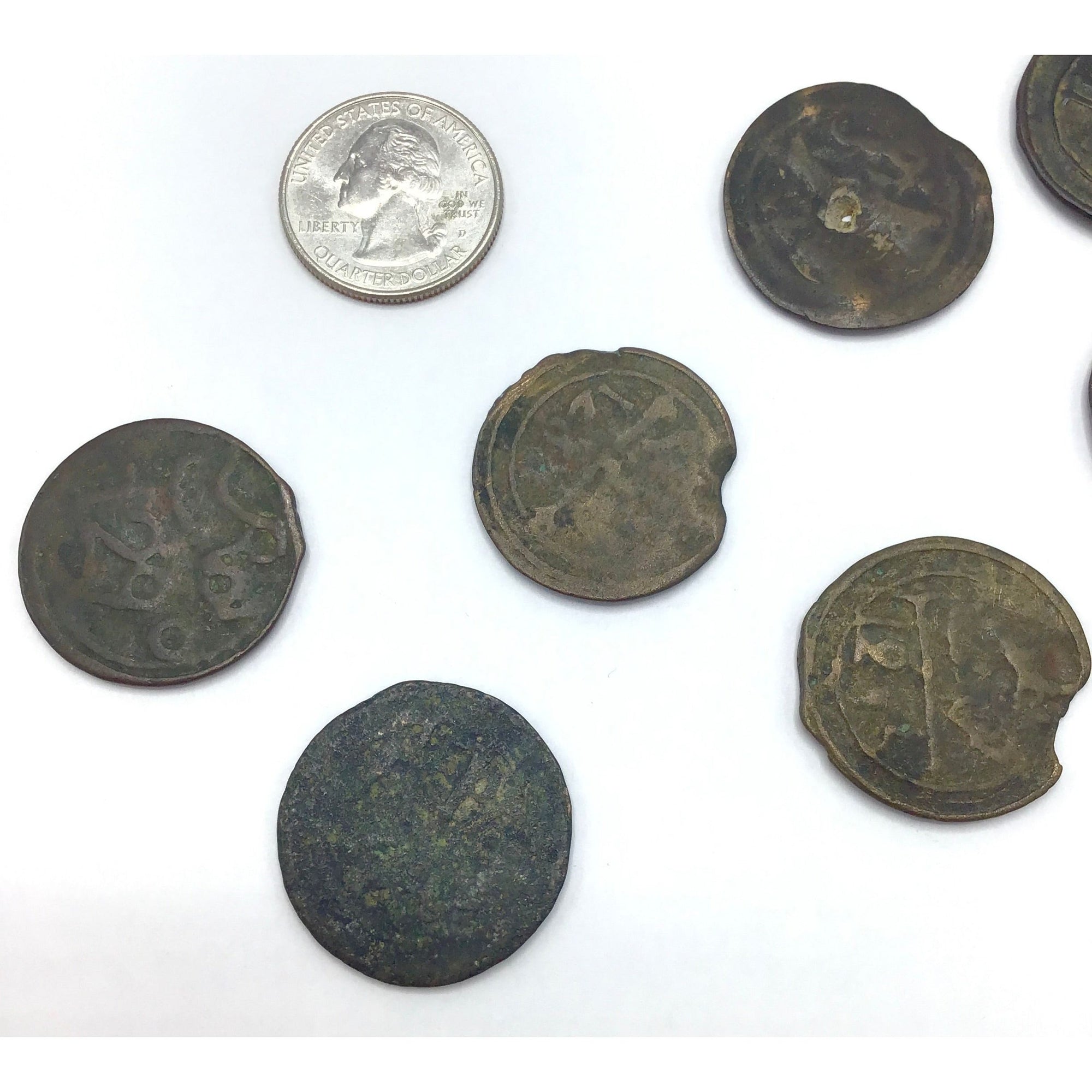 Antique Moroccan Falus Coins from the 1800's - Rita Okrent Collection ...