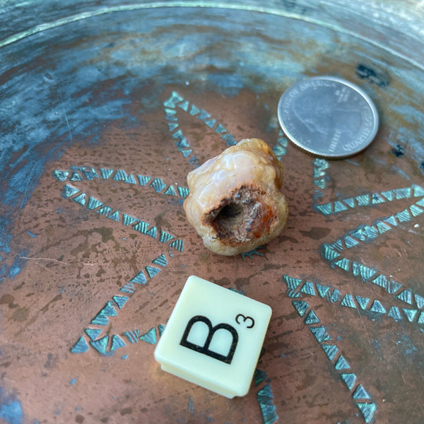Large Botryoidal Agate Bead from Ancient Egypt - Rita Okrent Collectio ...