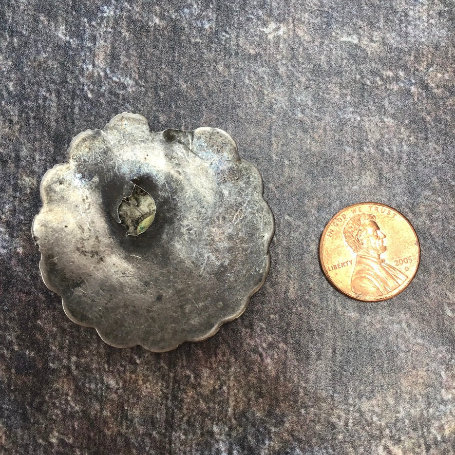 Antique Silver Circular Decorated Amulet, India - Rita Okrent Collection (P848) - Rita Okrent ...