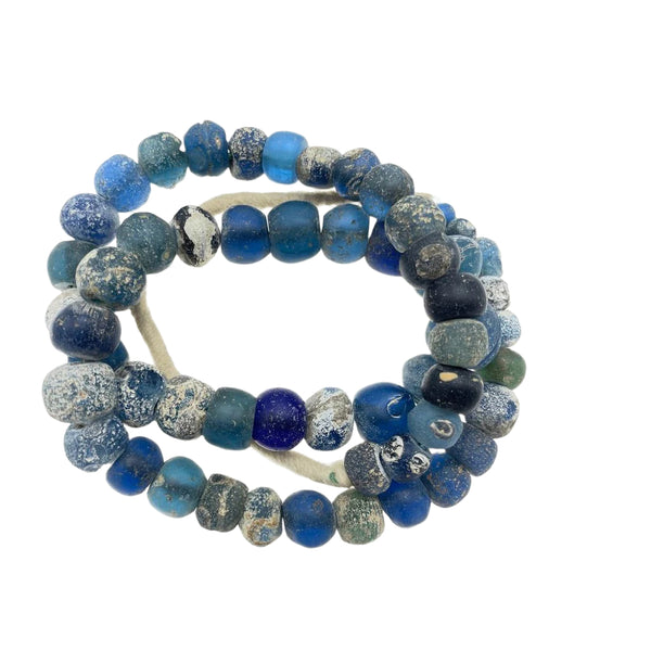 Ancient Early Islamic Glass Beads, Some with Eyes - Rita Okrent Collec ...