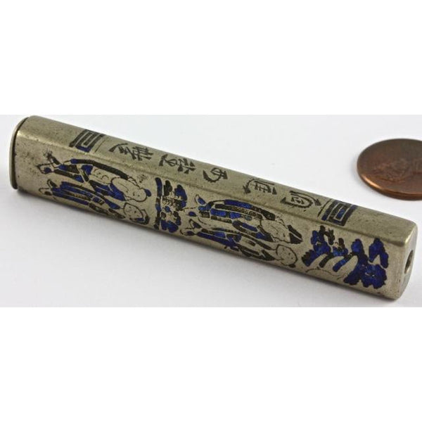 Four-Sided Paktong Box, Antique, China - C233 - Rita Okrent Collection